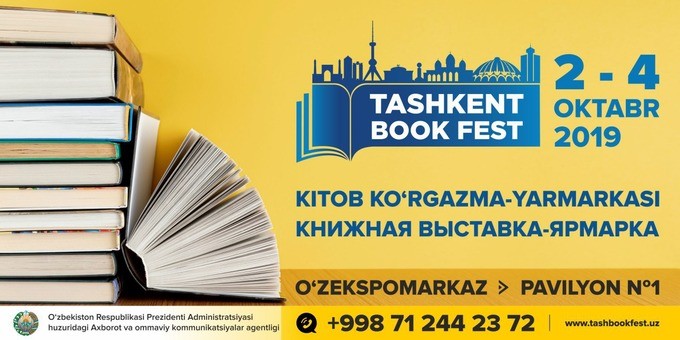 Toshkentda ilk marta "Tashkent Book Fest" xalqaro kitob-ko'rgazmasi ...