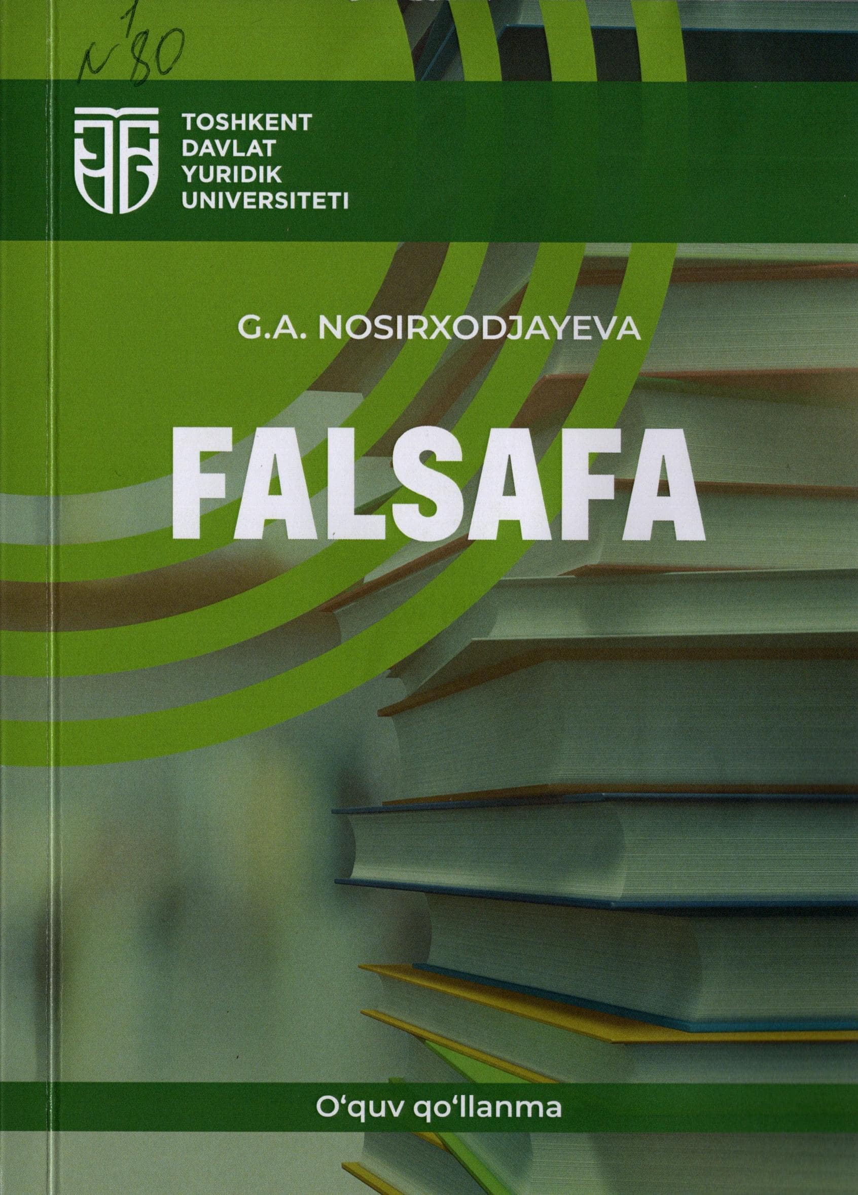 Falsafa. Nosirxodjayeva G. 2023 - TSUL - Library